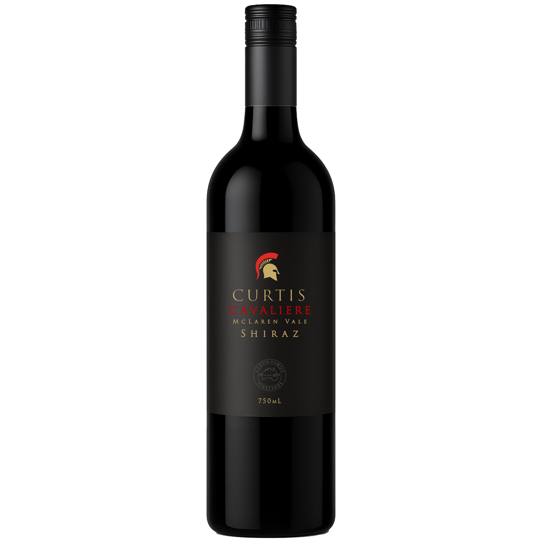 Buy Cavaliere McLaren Vale Shiraz Wine from Curtis Family vineyards, SA