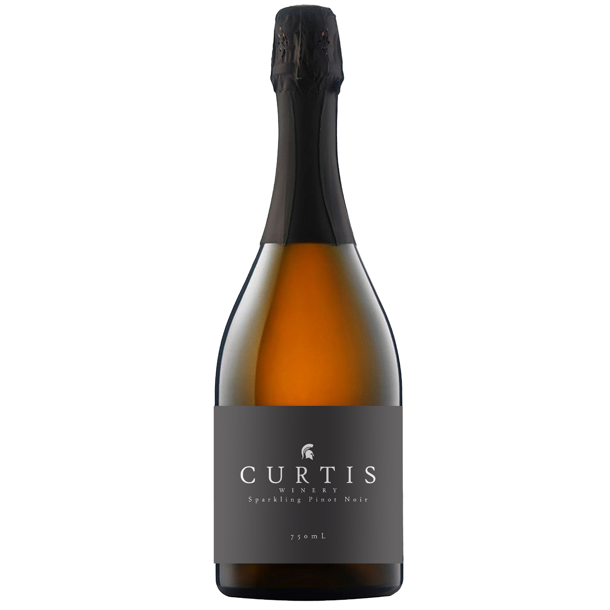 Sparkling Pinot Noir Rose wine from Curtis family Vineyards